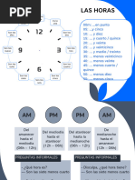 Ejercicios sobre la hora en español | PDF