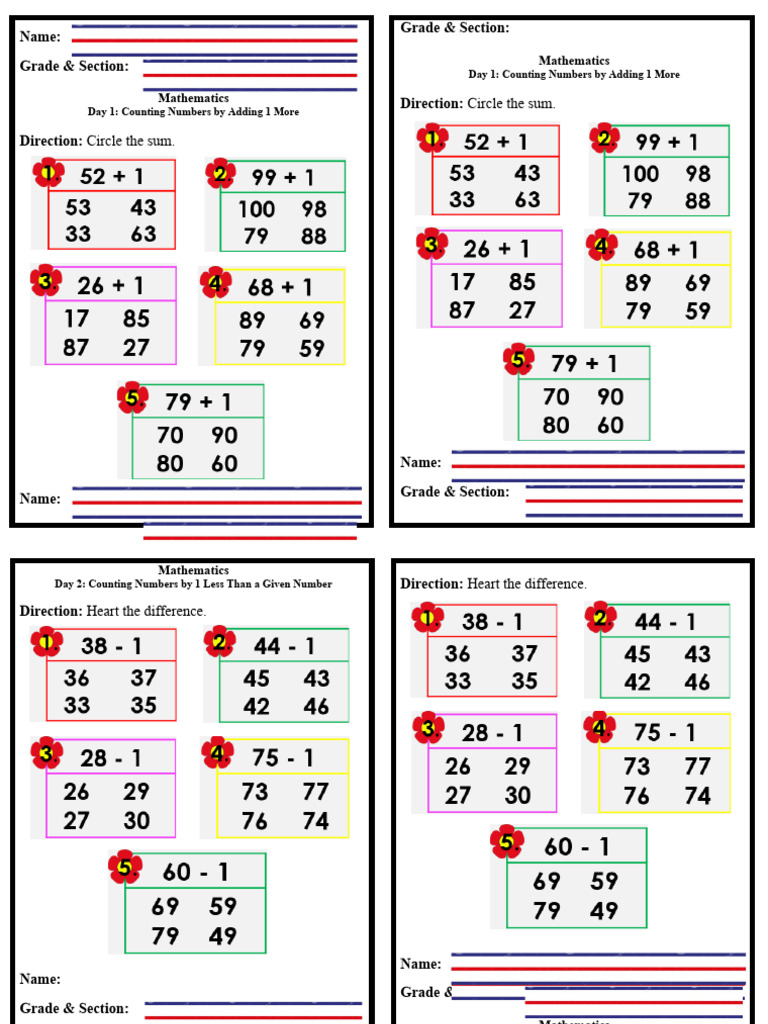 Grade 3 Math Week 2 Activities | PDF | Shape | Mathematics