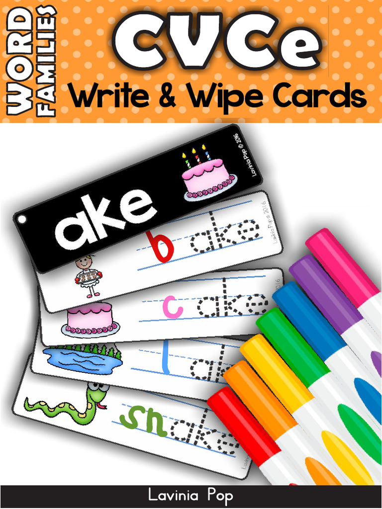 Write & Wipe Cards: Lavinia Pop | PDF | Copyright