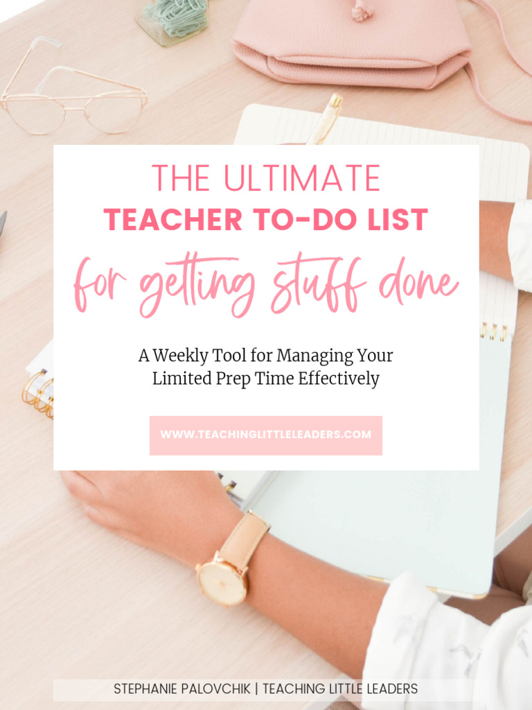 Ultimate Teacher To Do List TLL | PDF | Learning