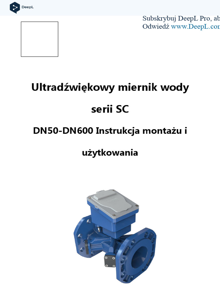 SC+Ultrasonic+Water+Meter+ (DN50-DN600) +installation+and+operation ...