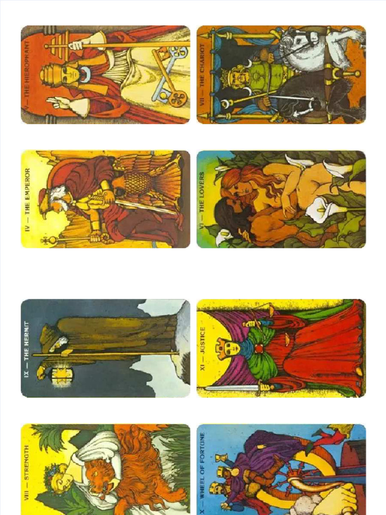 Tarot Morgan Gred para Imprimir | PDF
