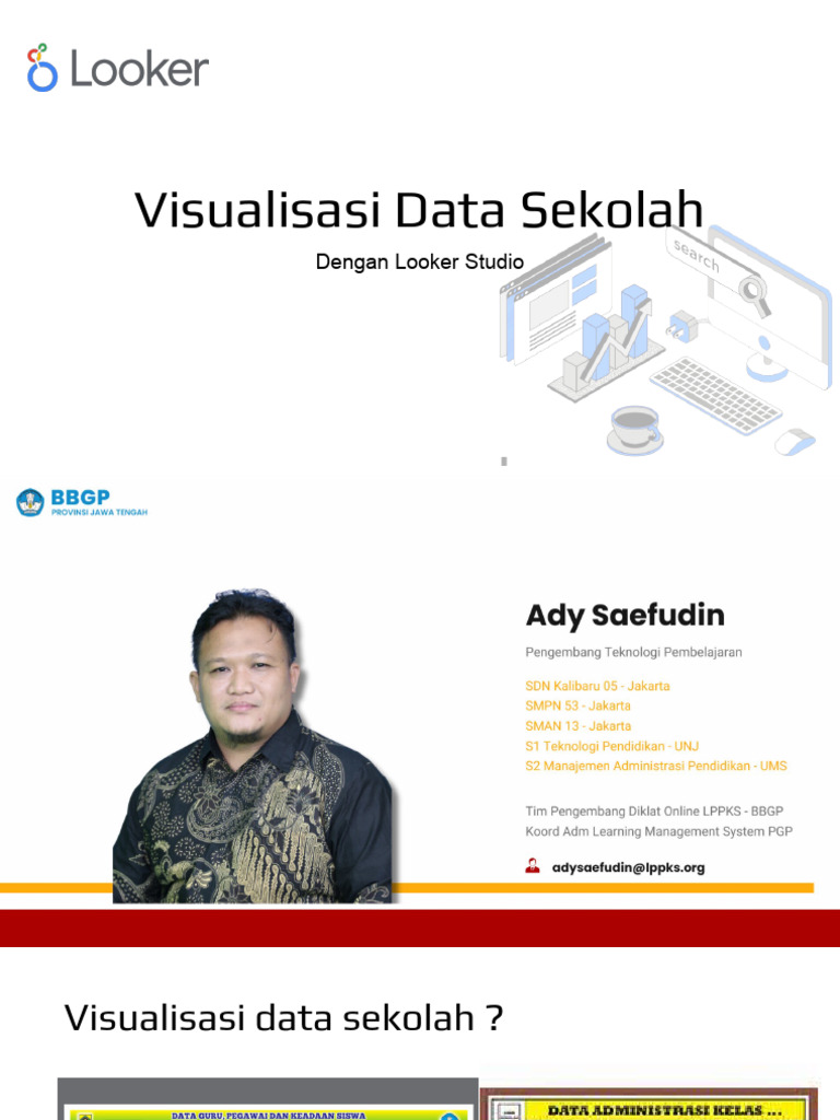 Visualisasi Data Sekolah dengan Looker | PDF