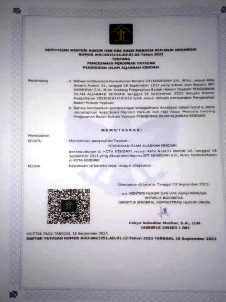 Akte Notaris - jpg4 | PDF