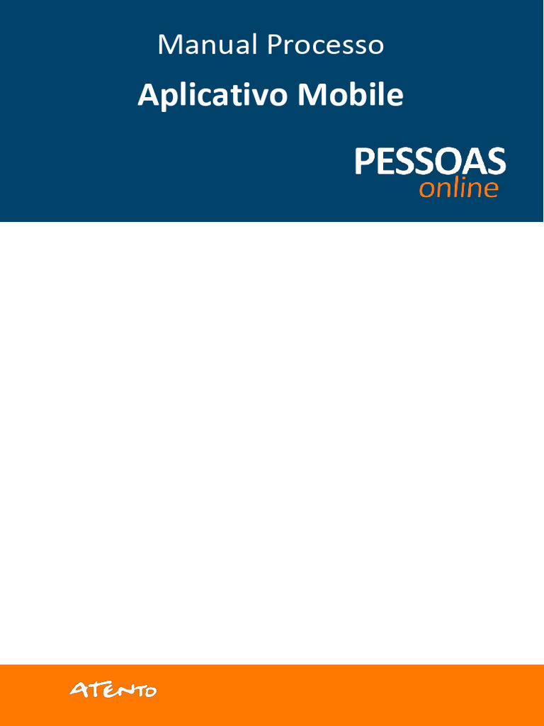 Manual Aplicativo Mobile | PDF | Aplicativo para celular | Android (sistema operacional)