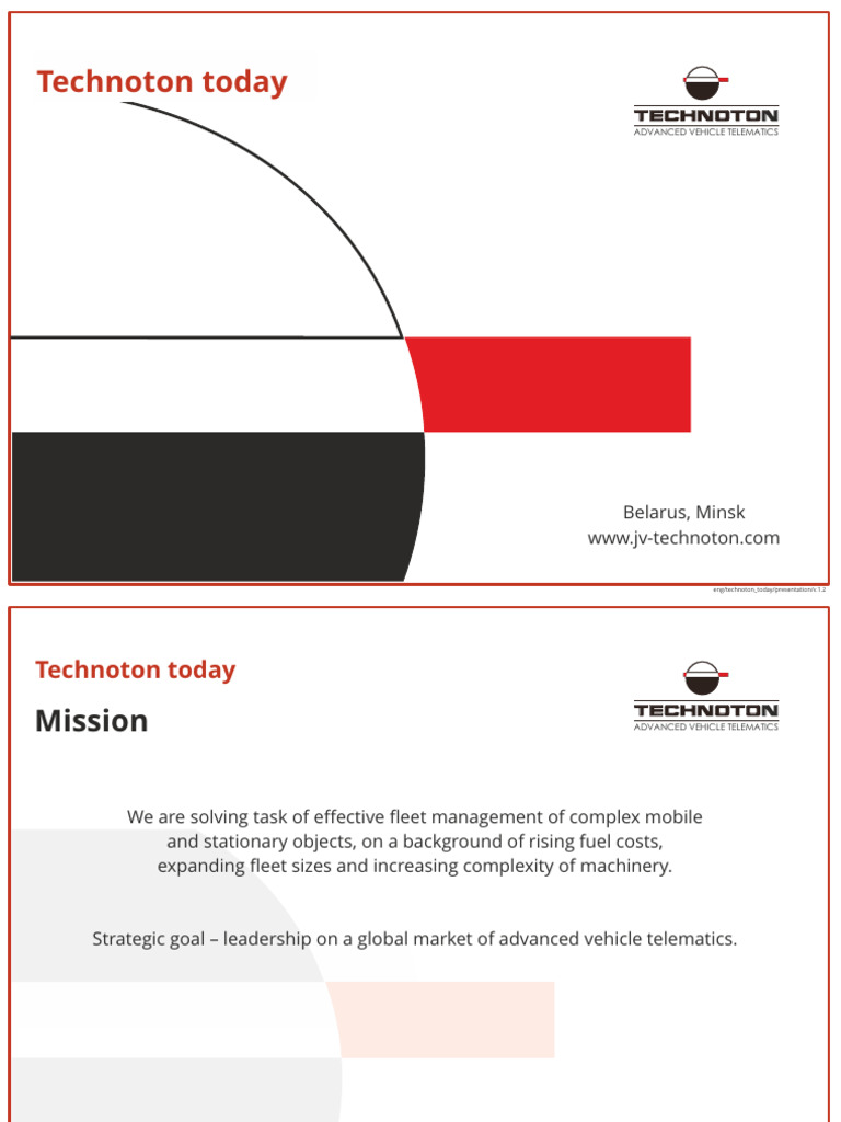 Eng Technoton Today Presentation V 1 2 | PDF | Internet Of Things | Metrology