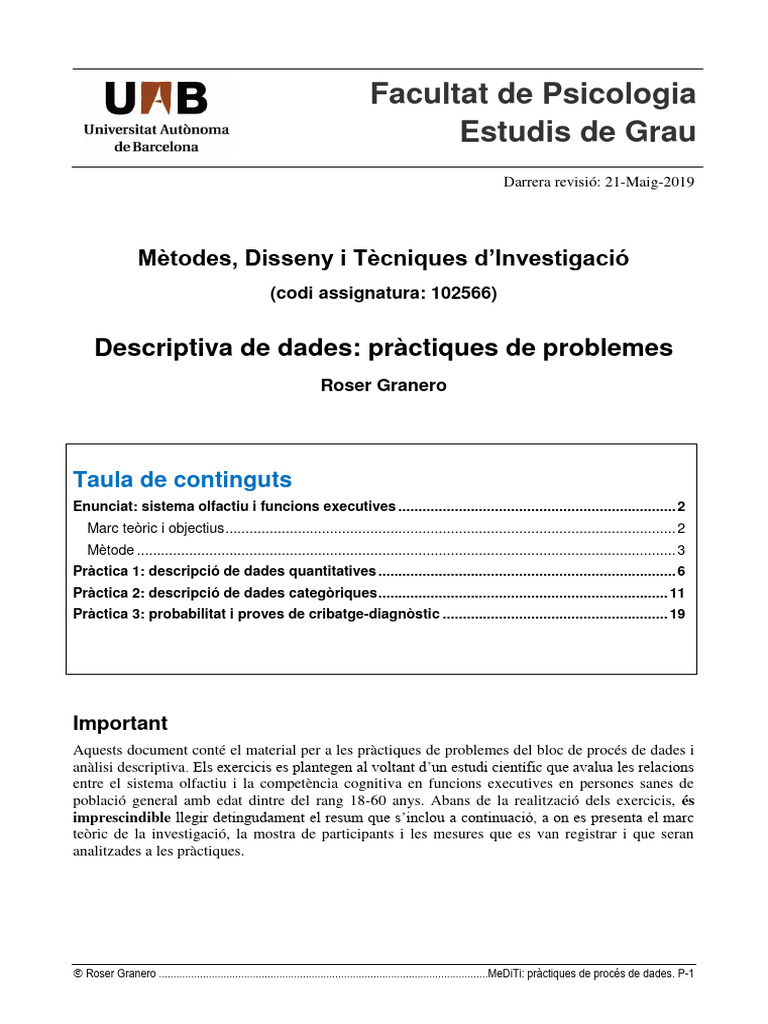 Solucionari Pràctiques MEDITI | PDF