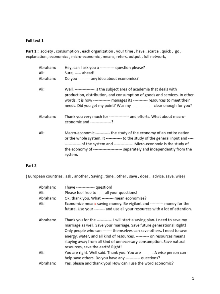 Day 1 Lesson Writing Test PDF | PDF | Inflation | Gross Domestic Product