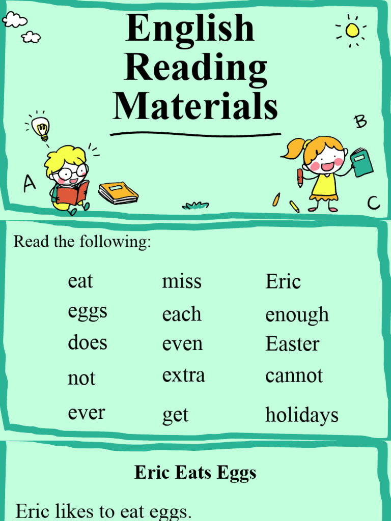 READING ENGLISH FOR BEGINNER | PDF