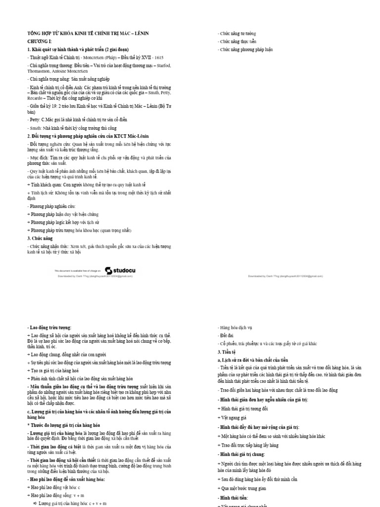 T NG H P T Khóa KTCT | PDF