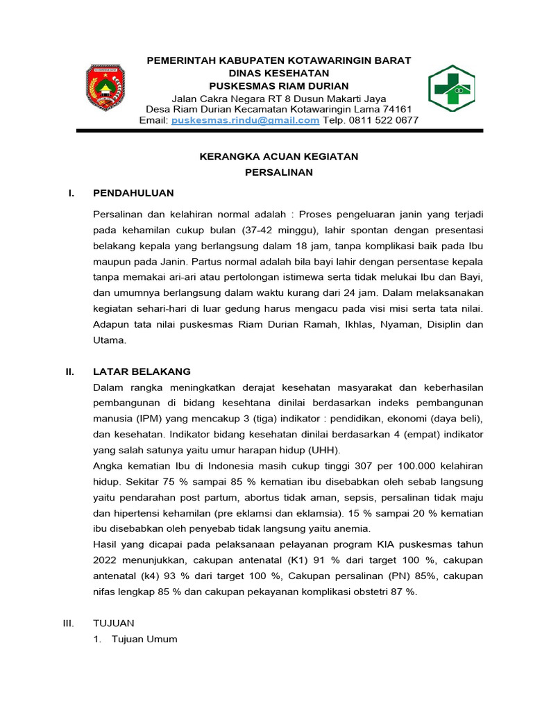 Kak Kesehatan Ibu 2023 | PDF