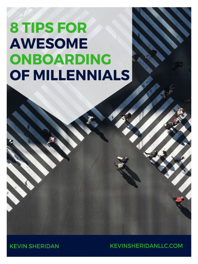 8 Tips Onboarding For Millenials | PDF | Millennials | Employment