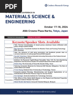 ICAMST-2025 - Final Brochure | PDF