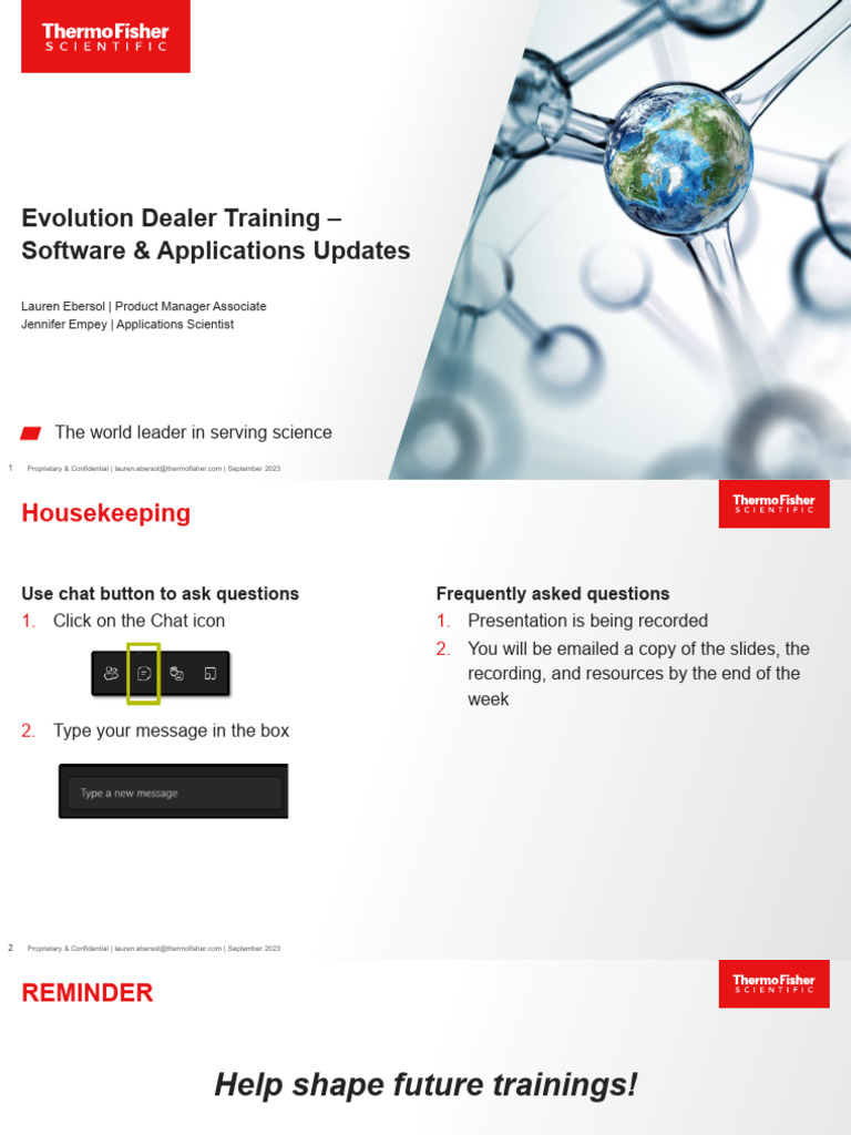 2309 Evolution Dealer Training | PDF | Software | Computer Science