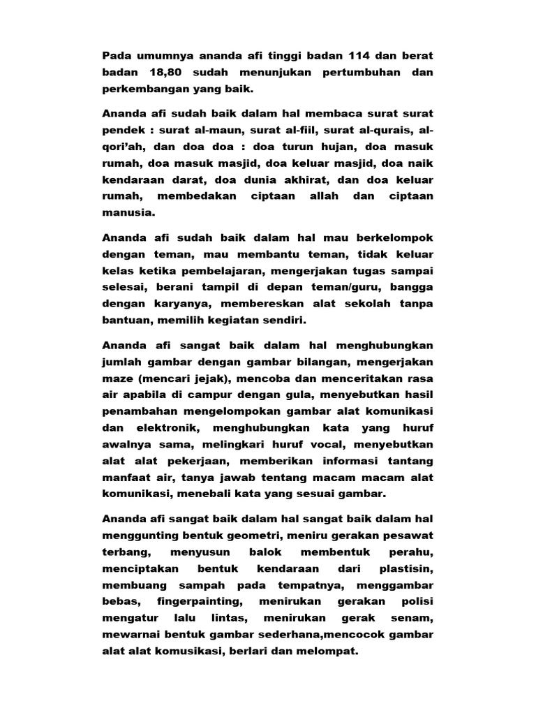 Rapot Juni 2024 | PDF