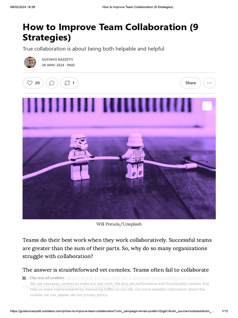 How To Improve Team Collaboration (9 Strategies) | PDF | Social ...