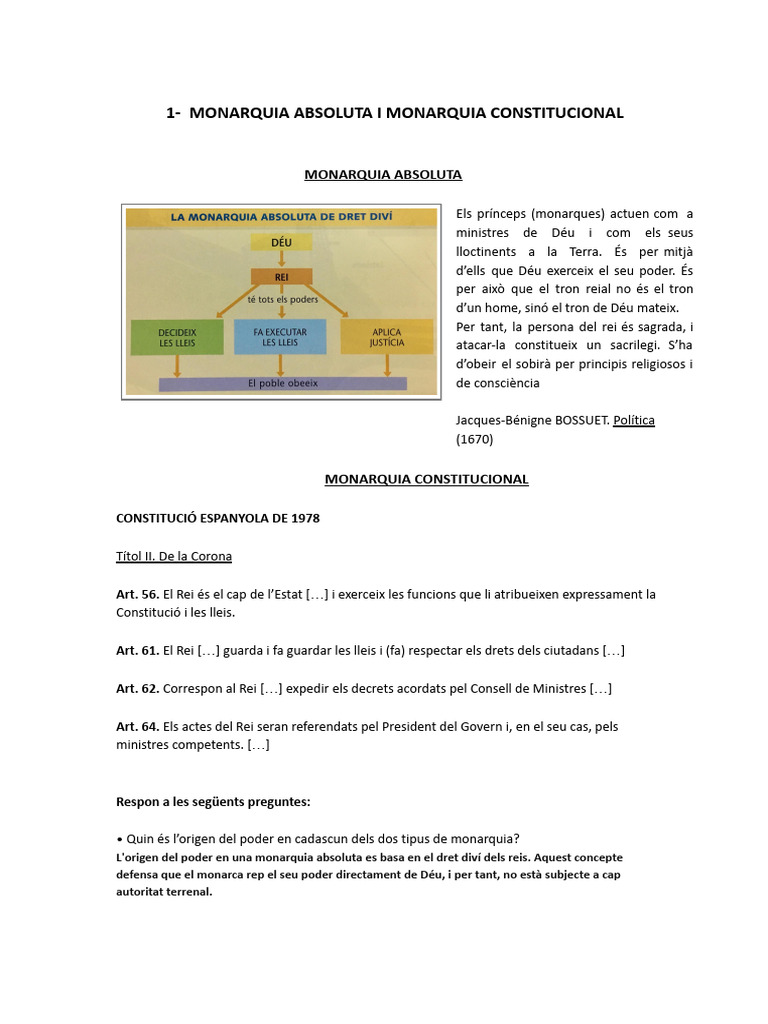 Absolutisme - Il Lustració | PDF