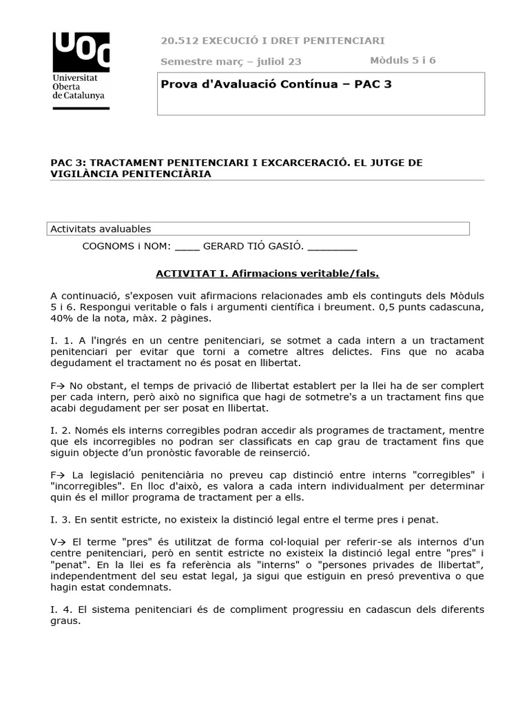 20.512 PAC3 Tio Gasio - Doc". | PDF