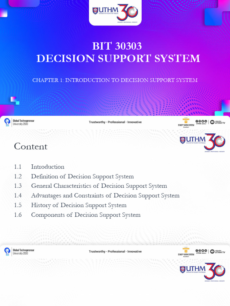 Introduction to Decision Support Systems | PDF | Decision Support ...