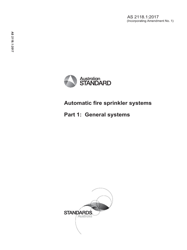 As 2118.1-2017 (+a1) | PDF | Australia