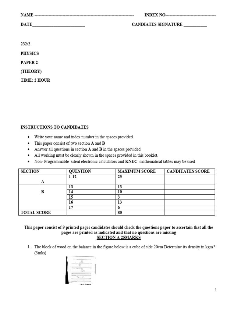 f3 Physics p2 | PDF | Waves | Force