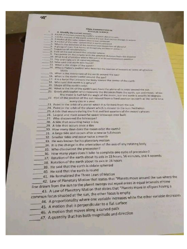 Physical Science | PDF