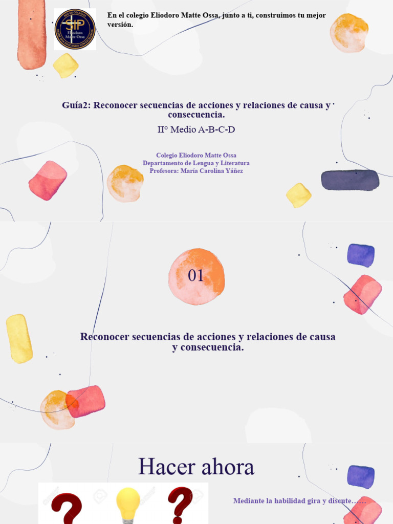 Clase 3 SIMCE Guía 2 | PDF