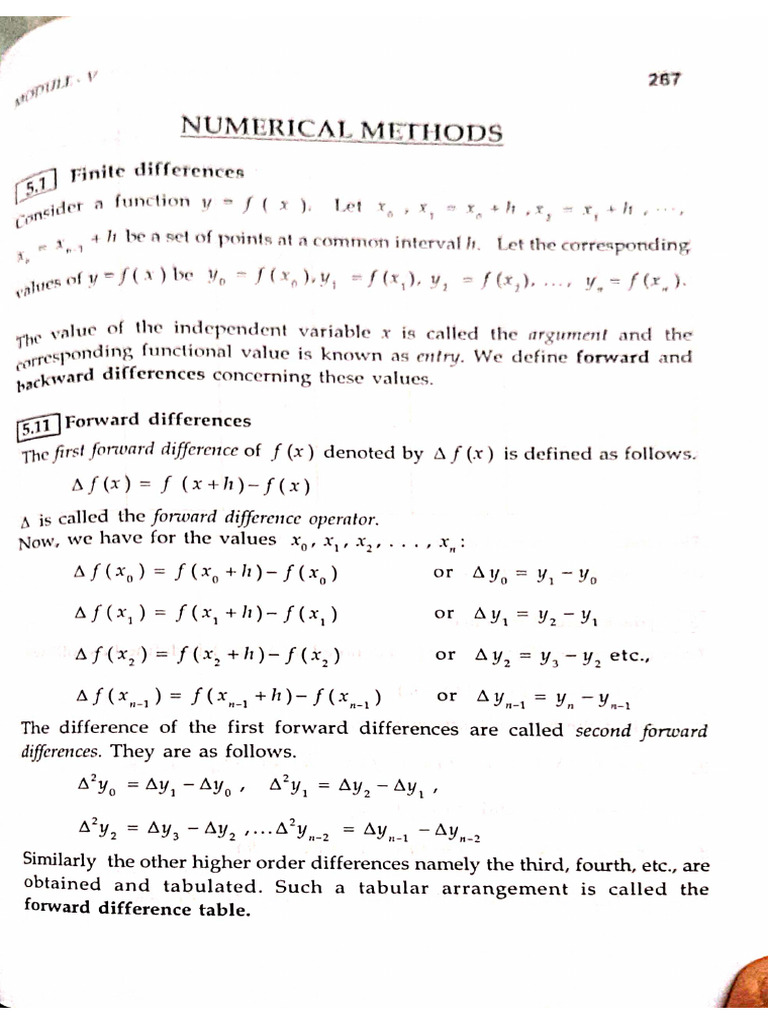 Module - 4 Numerical methods - 1 complete notes including (SLE ) topics ... Module - 4 Numerical methods - 1 complete notes including (SLE ) topics ...