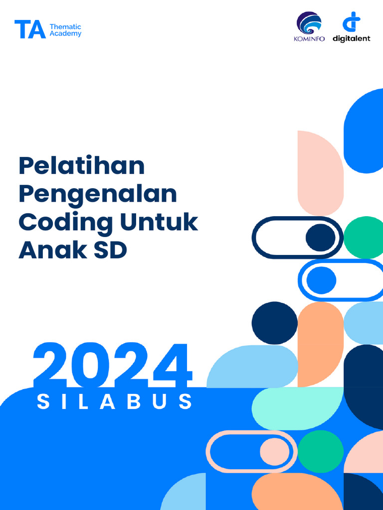 Silabus - Pengenalan Coding Untuk Anak SD | PDF