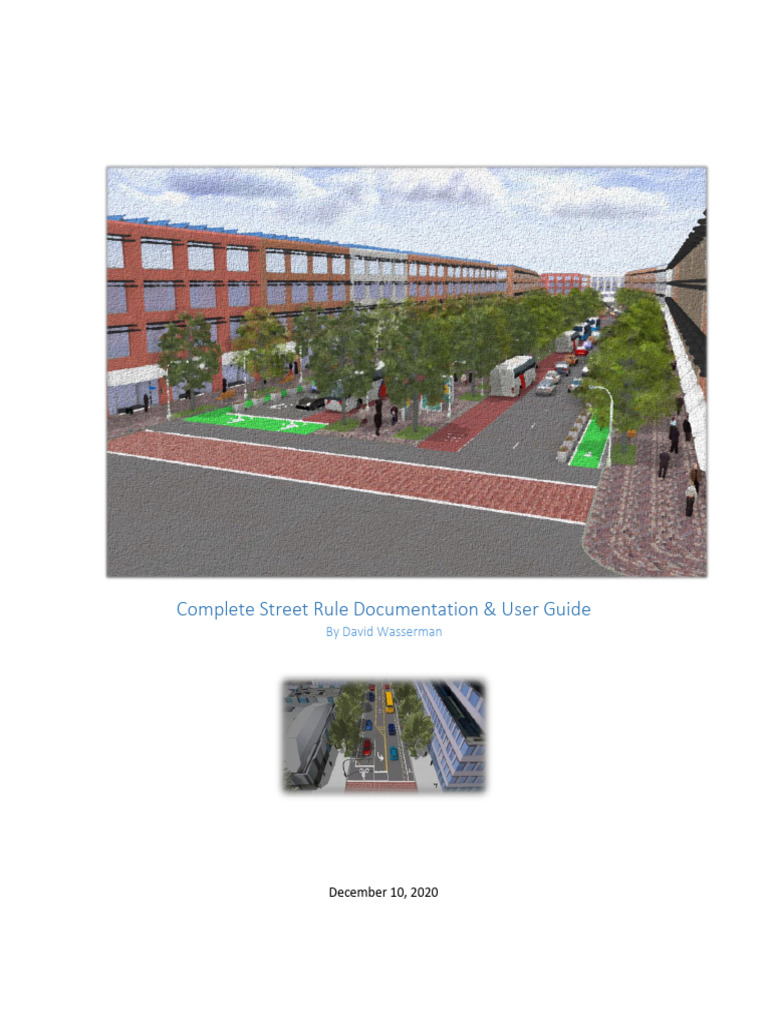 Complete Street Rule User Guide | PDF | Pedestrian Crossing | Speed Limit