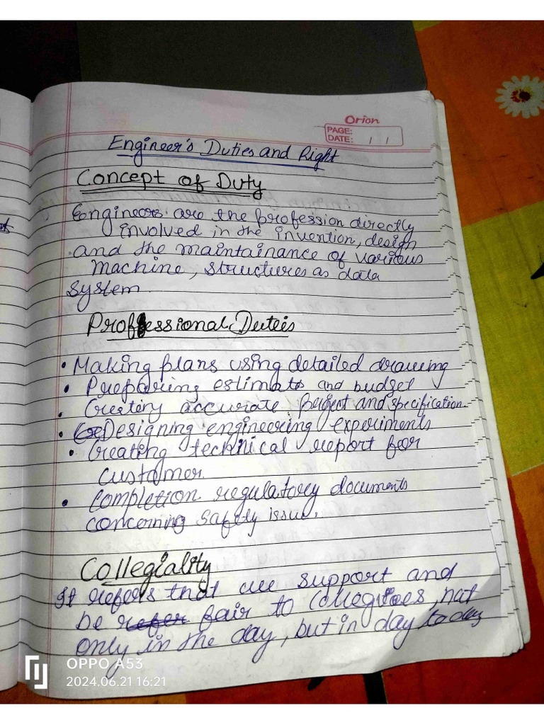 Engineer's Duty and Right | PDF