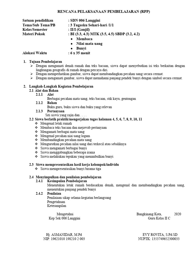 Tema 3 Tugasku Sehari-Hari | PDF | Seni & Disiplin Bahasa