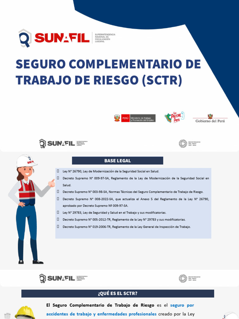 Qué es el SCTR en Perú | PDF