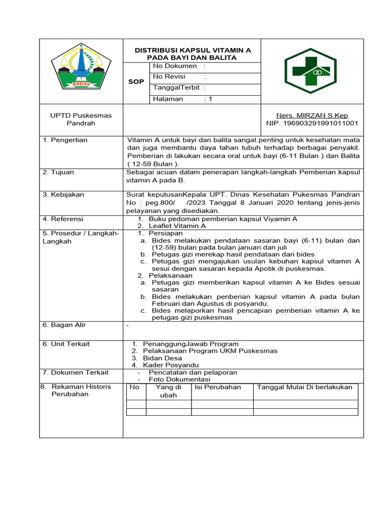 Sop Ira | PDF | Kesehatan Holistik