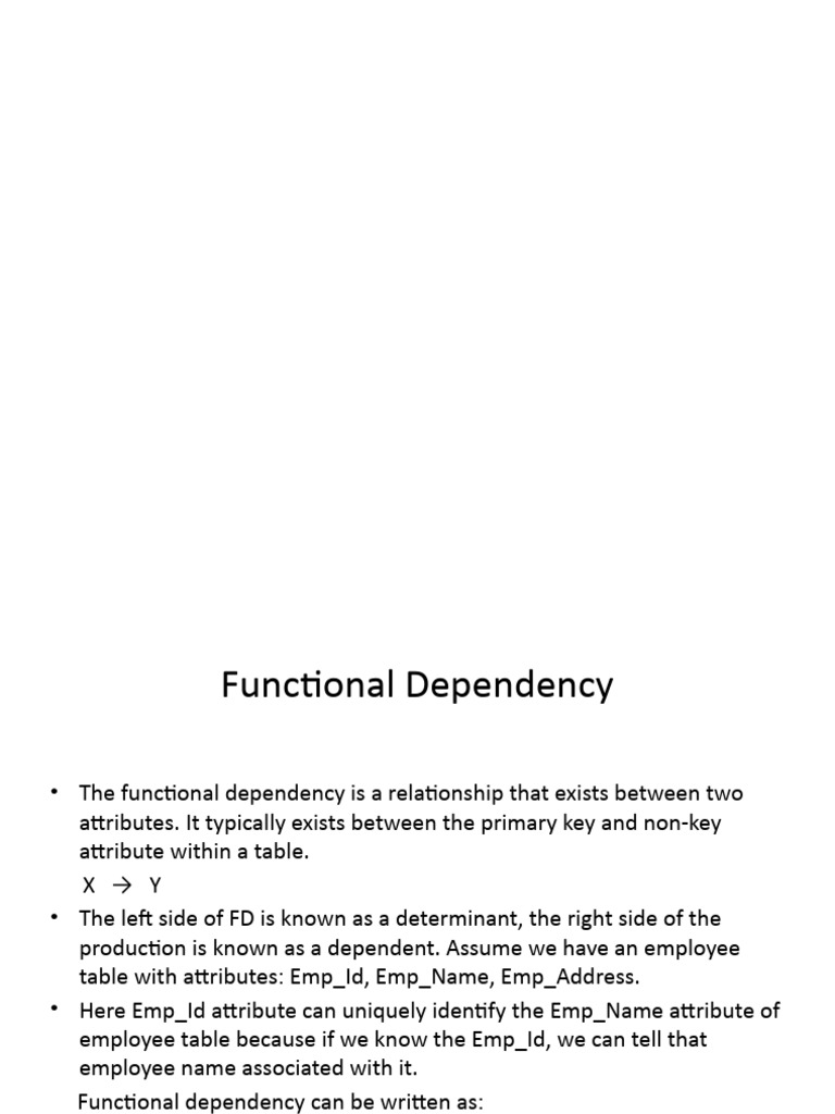 Functional Dependency Pdf Databases Data Management 9393