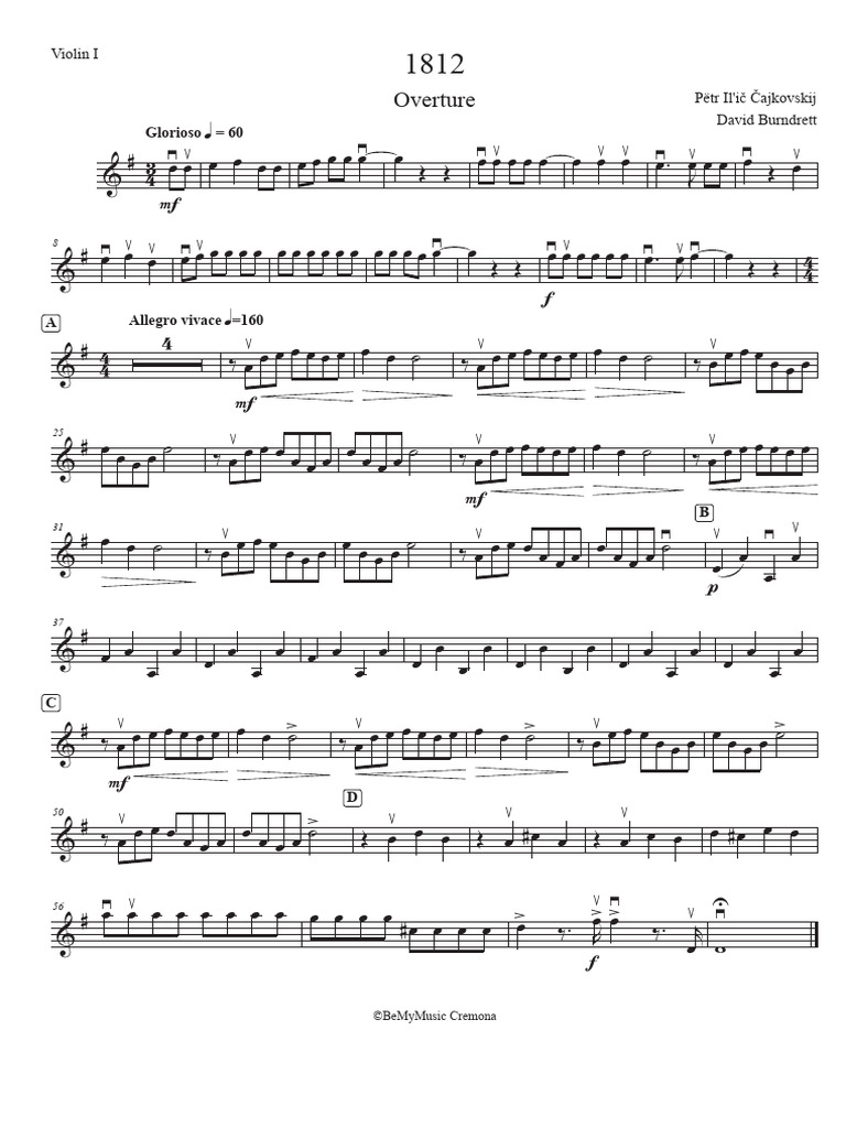 Overture: Glorioso 60 | PDF | Musical Forms