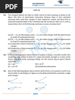 INPHO Question Paper 04-02-2024 | PDF | Ellipse | Orbit