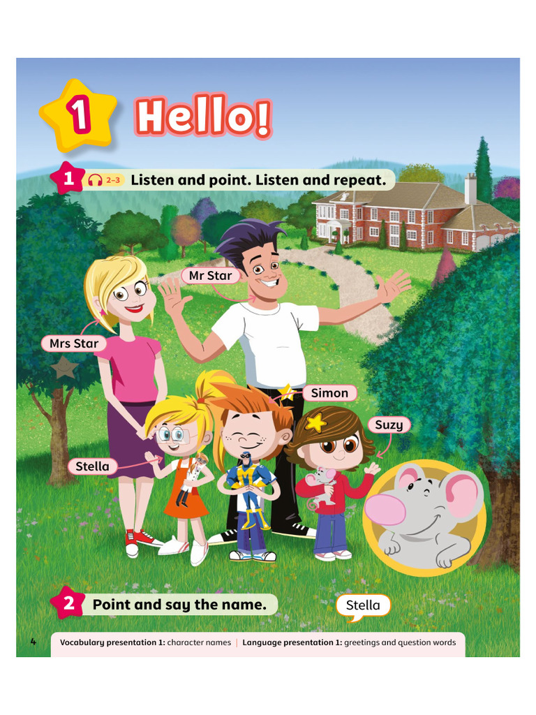 Kid's Box Character Names | PDF