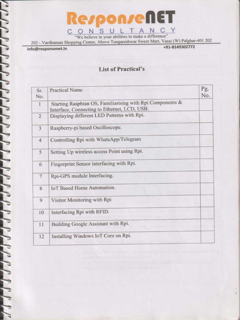 IOT Lab Manual - Compressed | PDF