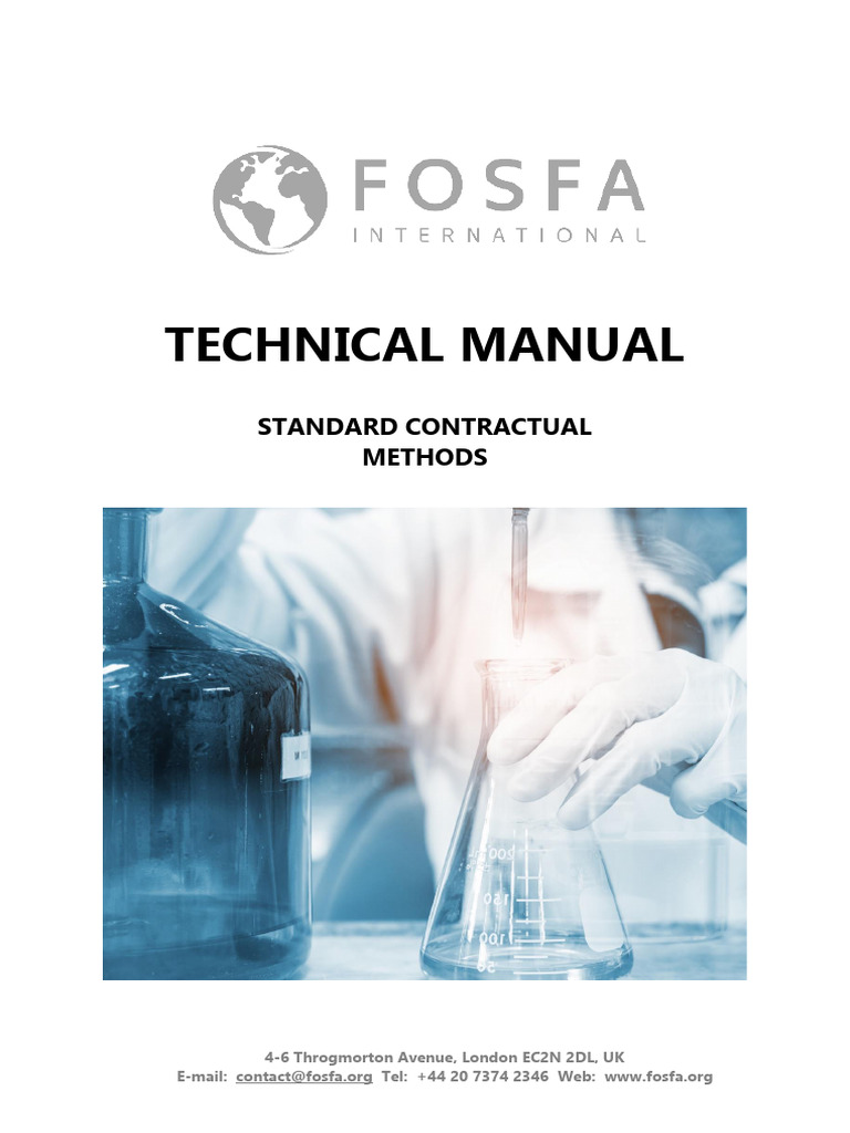 FOSFA Technical Manual: Contract Methods | PDF | Vegetable Oil