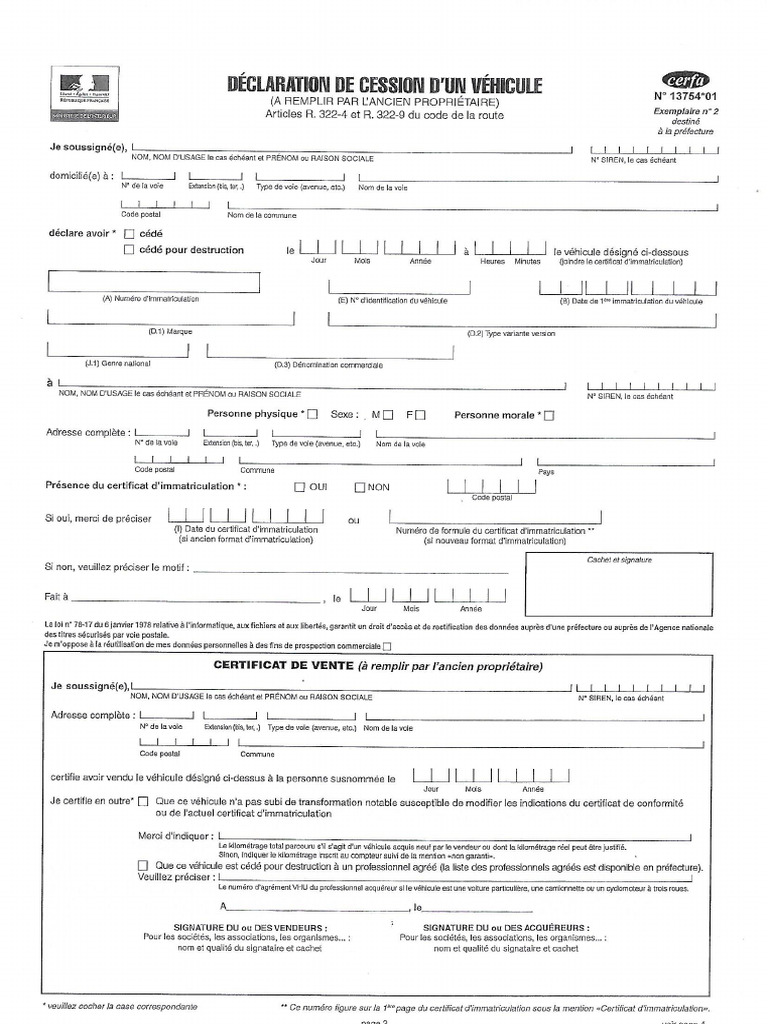 Contract Auto Francez | PDF