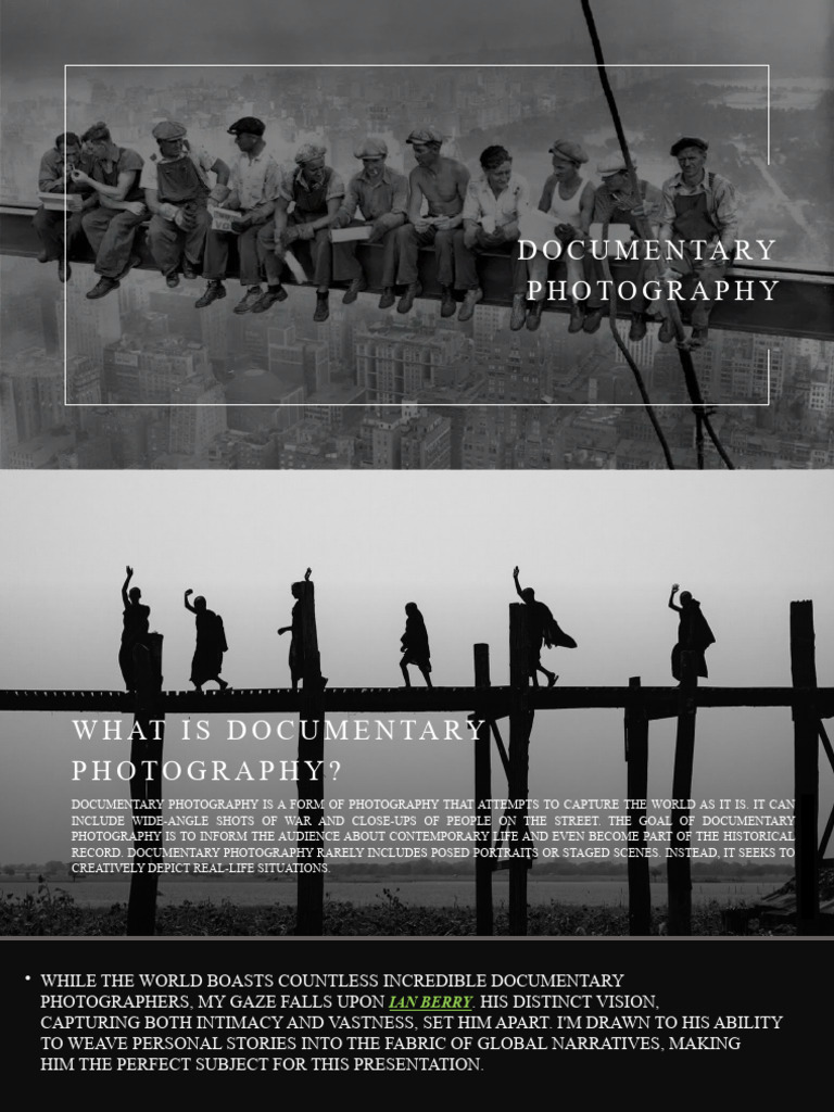Exploring Ian Berry's Documentary Photography | PDF
