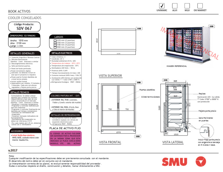 Cooler Congelados - SDV 067 | PDF