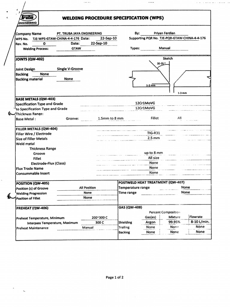 Tje-Wps-Gtaw-China-4-4-176 | PDF