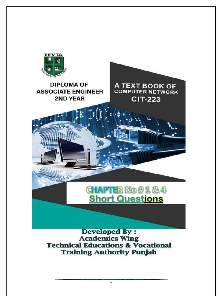 Networking CIT 223 | PDF | Transmission Medium | Network Topology