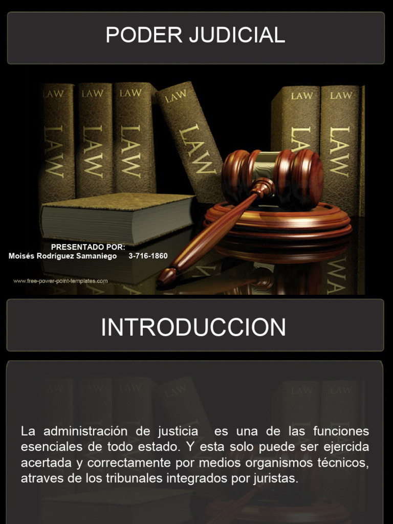 El Poder Judicial | PDF | Judicaturas | Ley politica