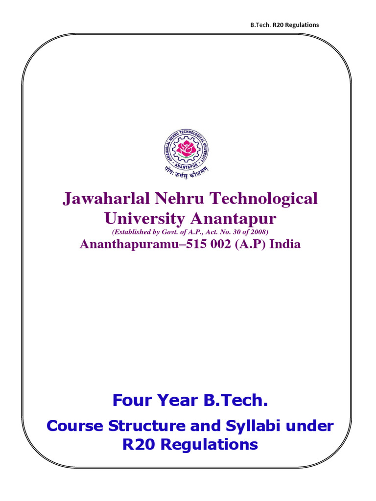 R 20 - Cse Ai - Complete Syllabus | PDF | Bipolar Junction Transistor ...