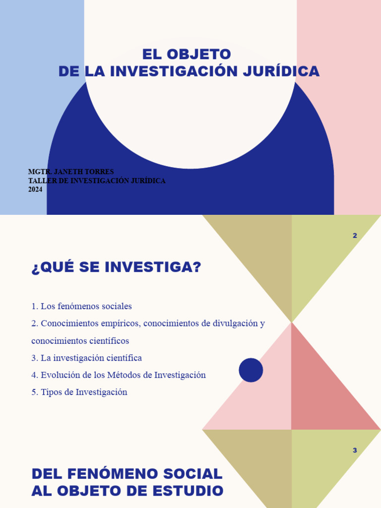El Objeto de Investigación | PDF | Método científico | Conocimiento