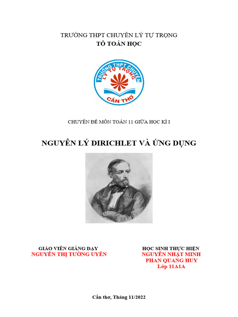 Chuyên Đề Dirichlet | PDF