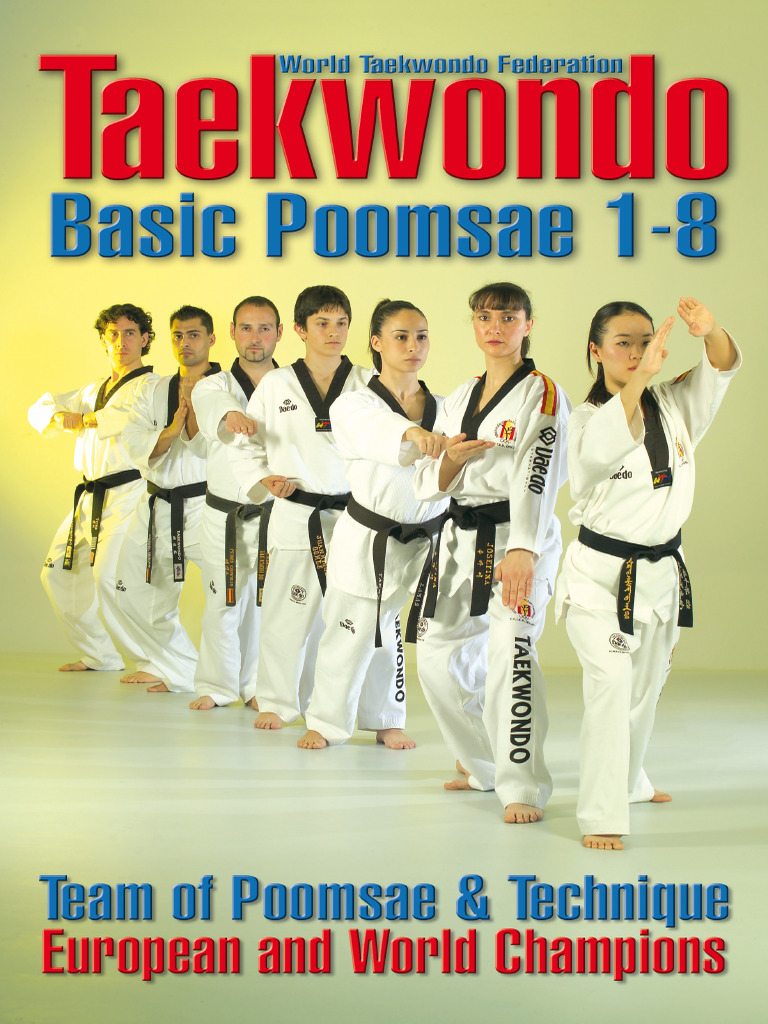 1.poomsae 1-8 | PDF | East Asian Martial Arts | Taekwondo